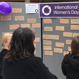 Get involved for International Women's Day