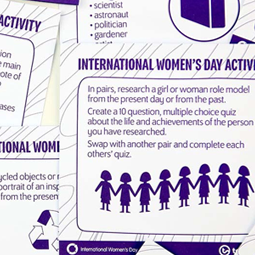 Get involved for International Women's Day